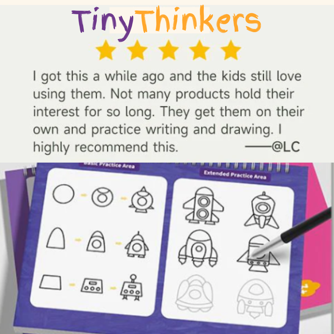TraceTrek™ Workbook: Fast-Track Young Minds – TinyThinkers